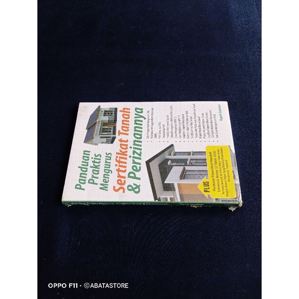 Jual BUKU PANDUAN PRAKTIS MENGURUS SERTIFIKAT TANAH & PERIZINANNYA TEGUH SUTANTO | Shopee Indonesia
