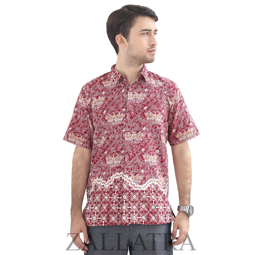 Jual Model Baju Batik Pria Cap Asli Padang Berkualitas - Zallatra F2 ...