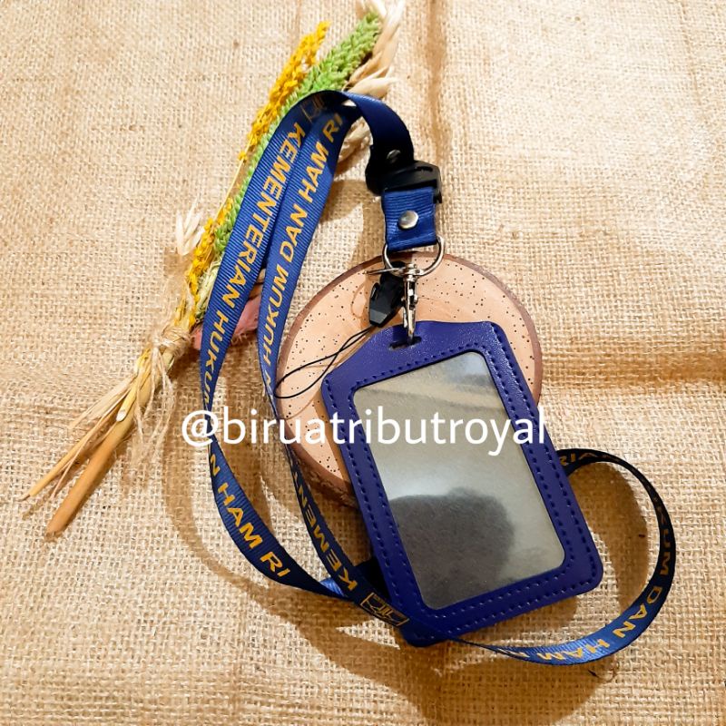 Jual LAYARD & NAME TAG / ID CARD SEMI KULIT / TALI ID CARD DONGKER ...