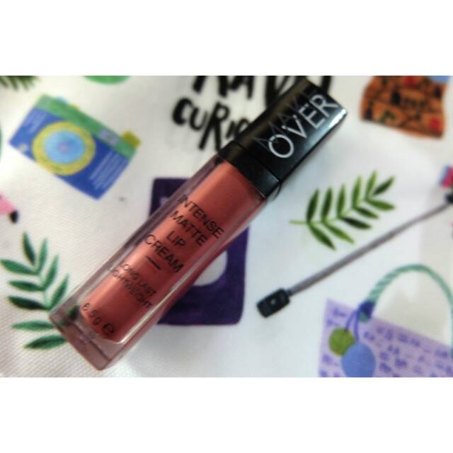Jual MakeOver Intense Matte Lip Cream Matte ( PRELOVED ) | Shopee Indonesia