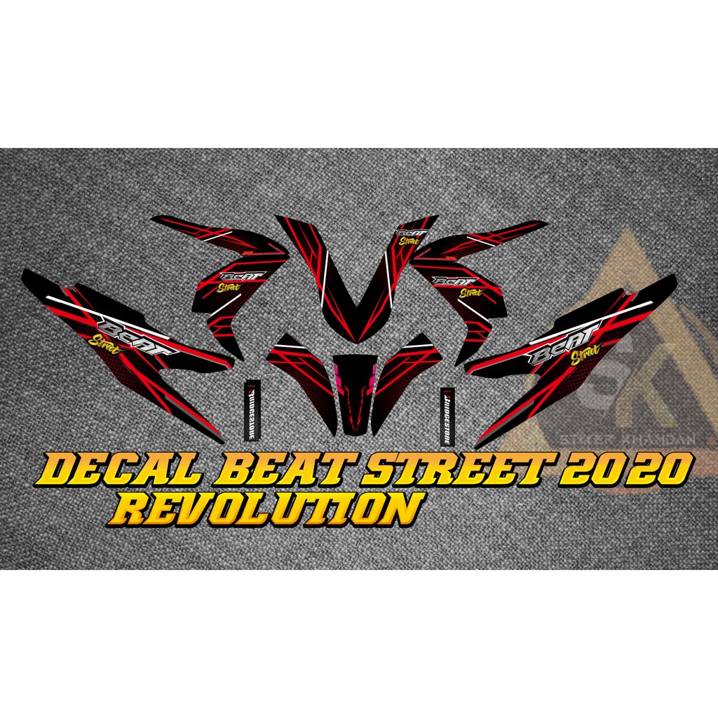 Jual DECAL STIKER BEAT CBS 2020 REVOLUTIONS | Shopee Indonesia