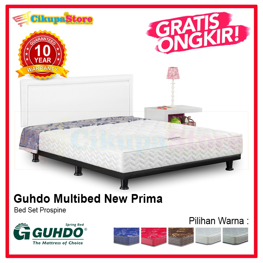 Jual Springbed Guhdo New Prima Multi Bed HB Prospine 180 Cm - BED SET (Kasur Dipan Sandaran ...