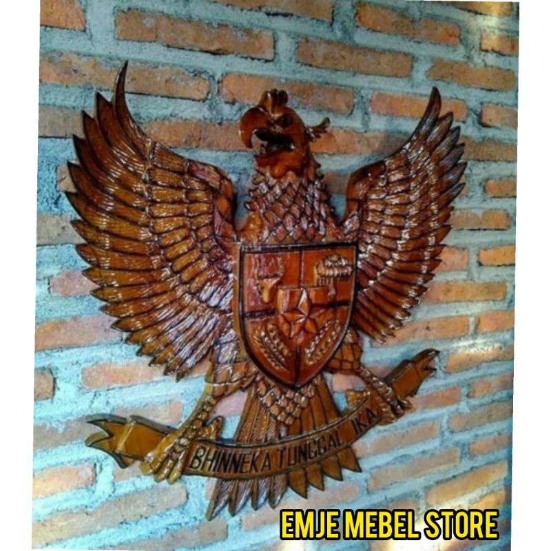 Jual garuda jati ornamen hiasan dekorasi dinding kayu solid | Shopee ...
