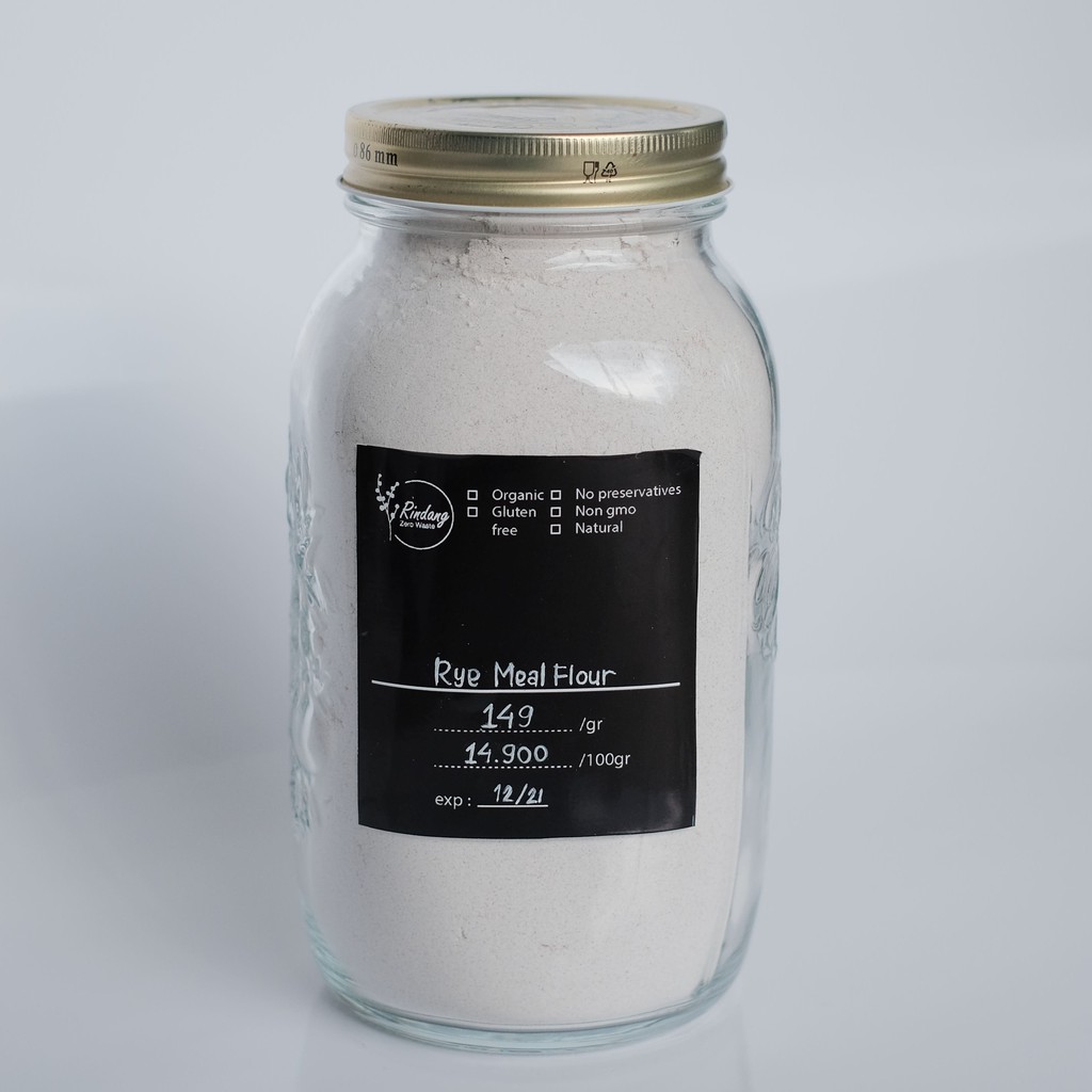 Jual rye meal flour 500 gram | Shopee Indonesia