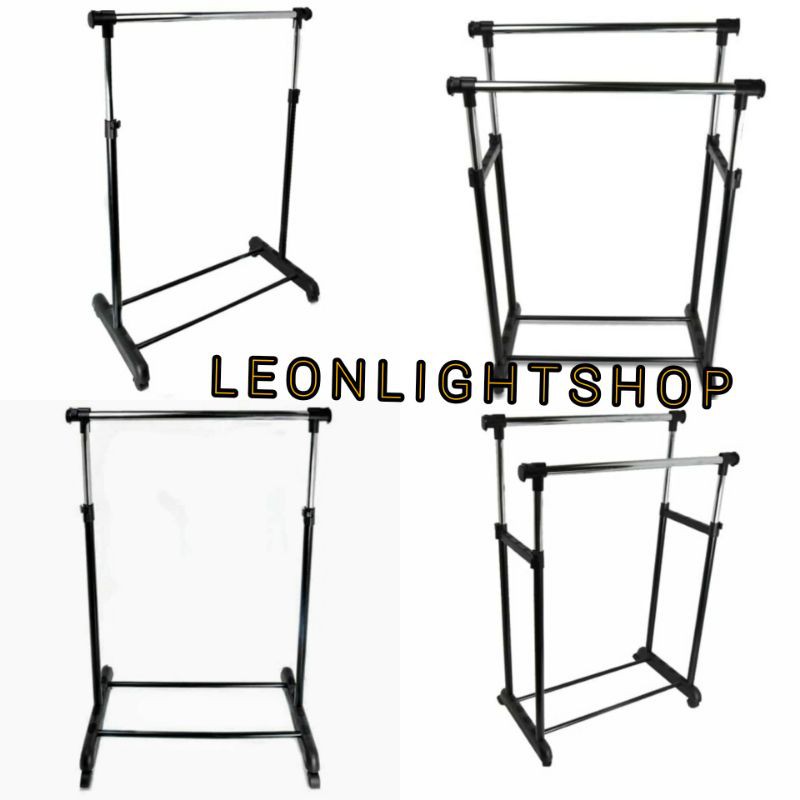 Jual KRISBOW GANTUNGAN PAKAIAN SINGLE & DOUBLE 30KG/ACE HARDWARE ...