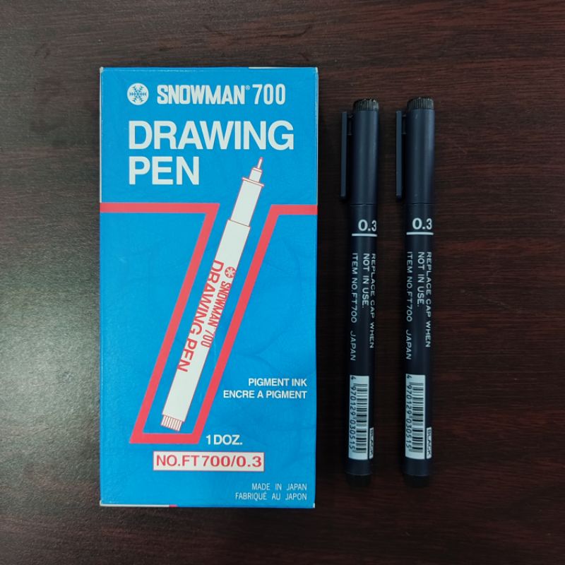 Jual Pulpen Drawing / Drawing Pen Snowman 0.3 | Shopee Indonesia