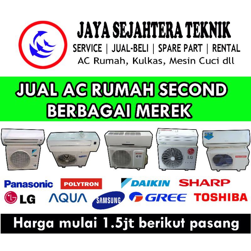 Jual AC Rumah Second Air Conditioner Bekas Garansi | Shopee Indonesia