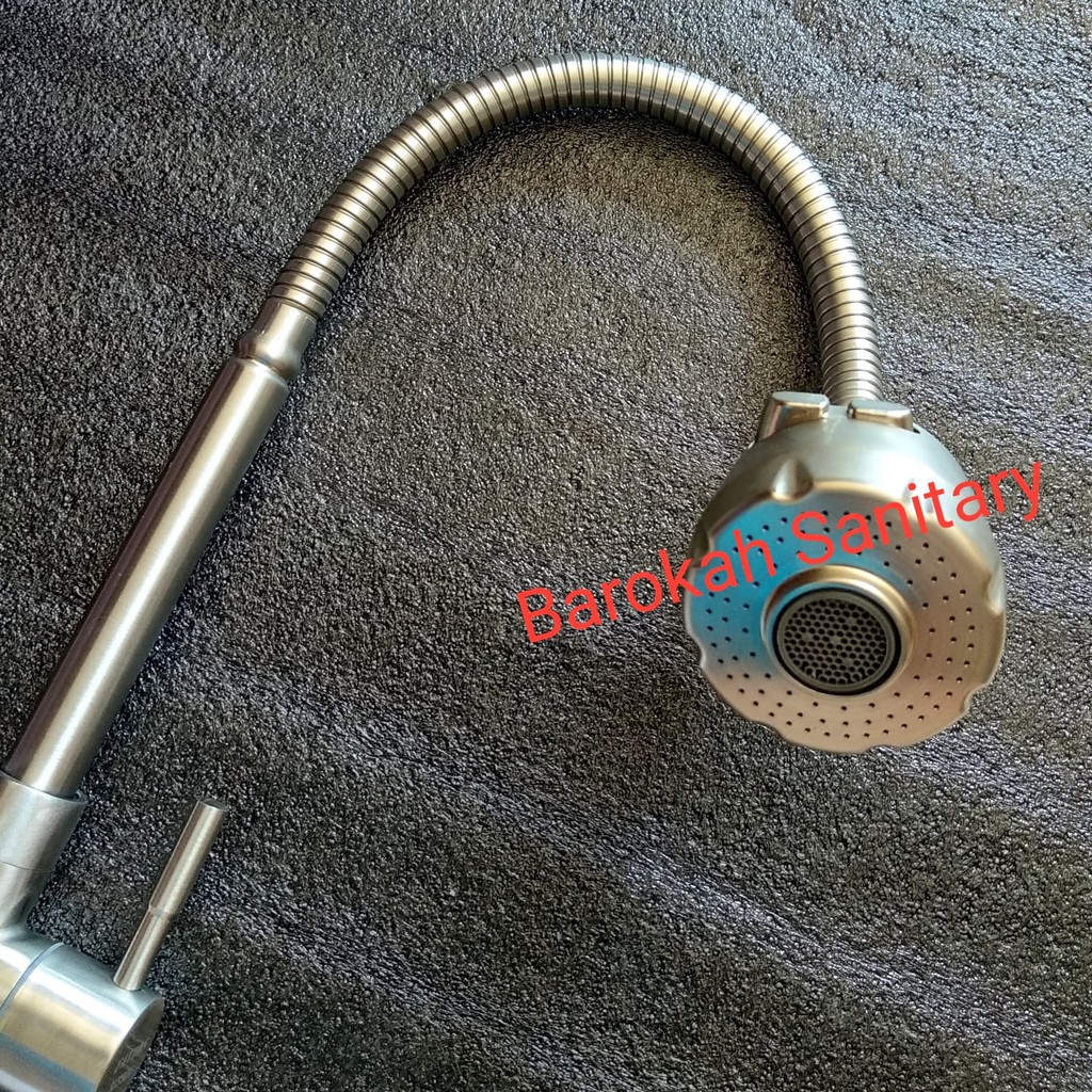 Jual Kran dapur fleksibel tembok sus304 | Shopee Indonesia