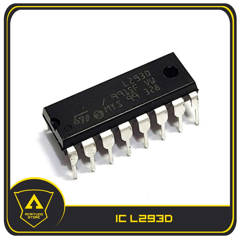 Jual IC L293D Motor DC Driver / Stepper | Shopee Indonesia