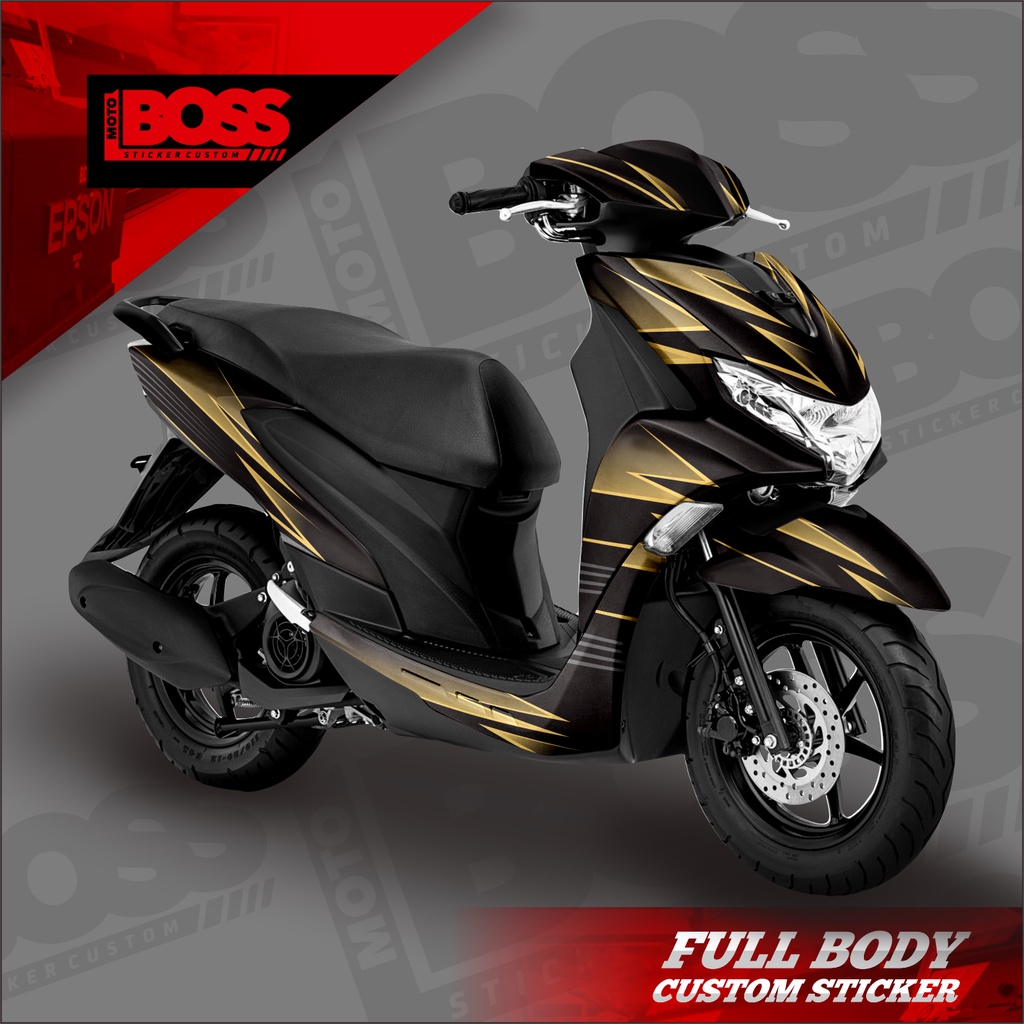 Jual Decal Sticker Yamaha Freego Full Body Stiker Decal Yamaha Freego ...