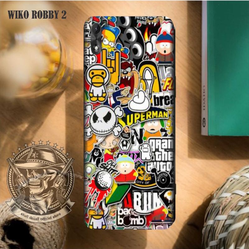 Jual GARSKIN/STIKER HP tipe hp WIKO ROBBY 2 Motif Stiker keren bisa ...