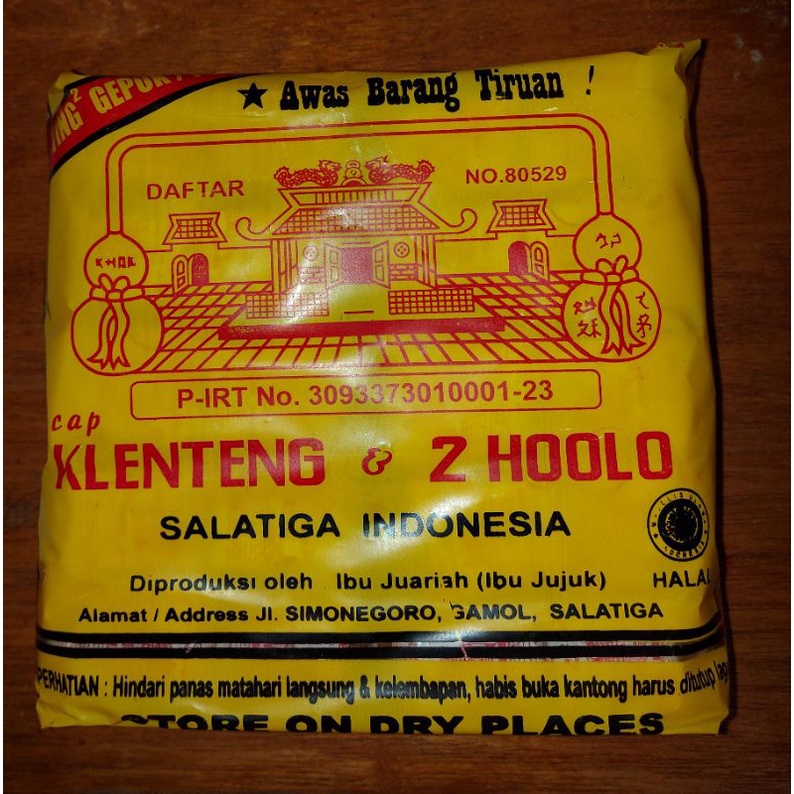 Jual Enting Enting Gepuk Cap Klenteng 2 Hollo Asli Salatiga isi 10 ...