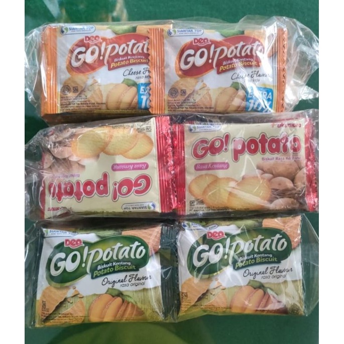 Jual Go Potato Snack 7gr | Shopee Indonesia