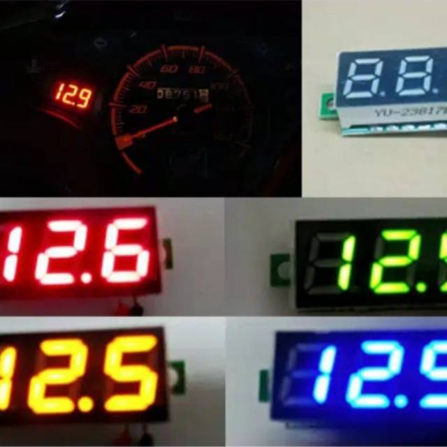 Jual Volt meter digital led | Shopee Indonesia