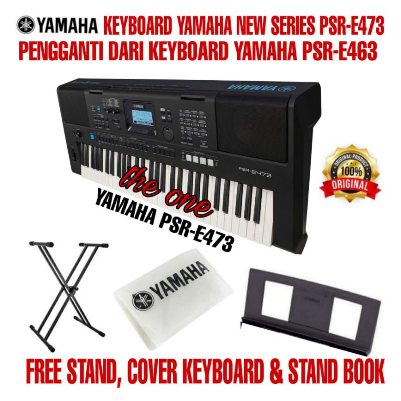 Jual Keyboard yamaha PSR E473 original psr e473 | Shopee Indonesia