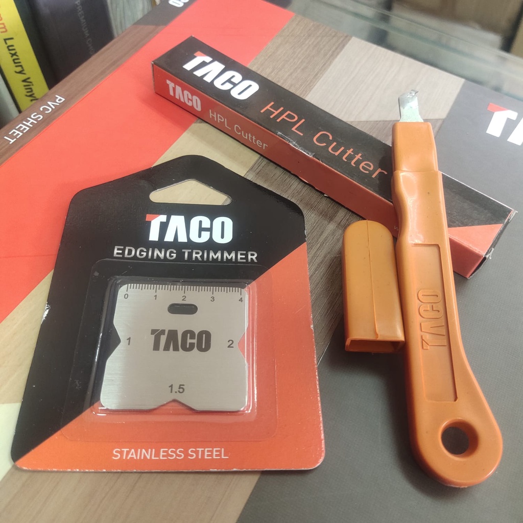 Jual Edging trimmer TACO alat potong PVC Cutter Pisau HPL | Shopee ...