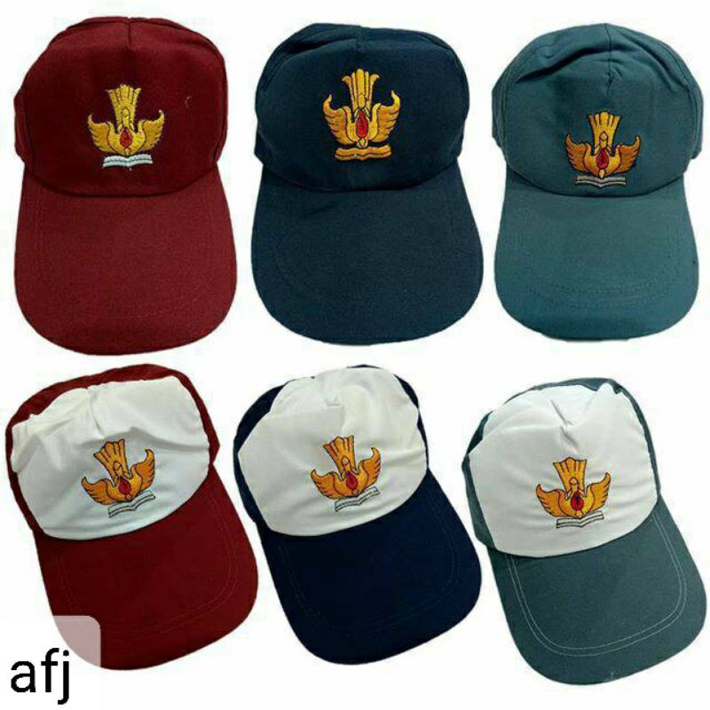 Jual topi sd - topi smp - topi sma - topi seragam sekolah topi upacara ...