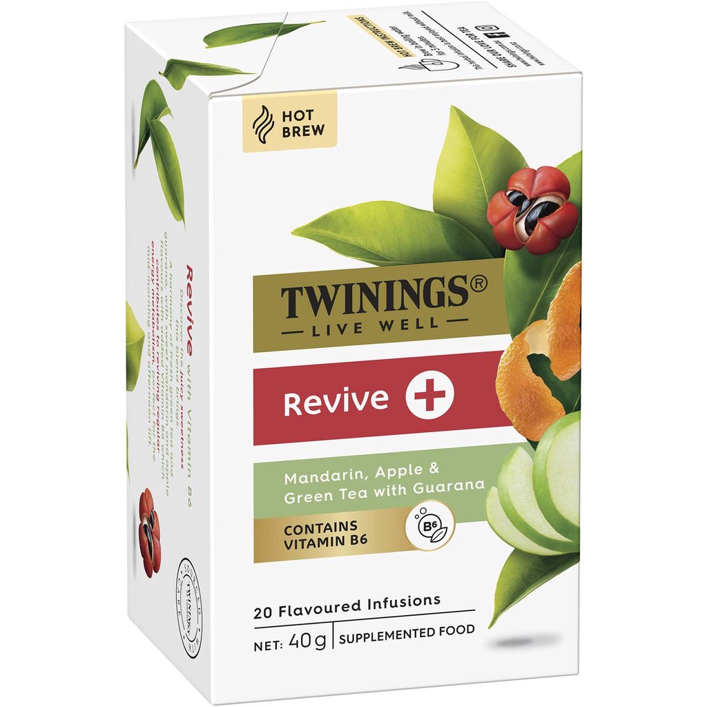 Jual Twinings live well Revive + Australia | Shopee Indonesia
