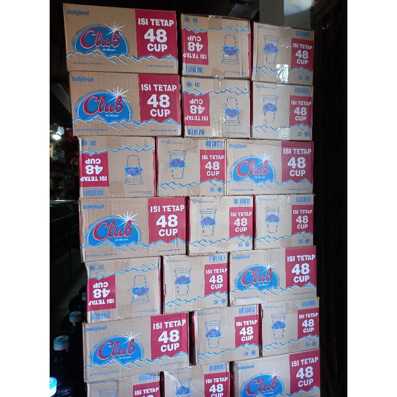 Jual Club Gelas 1 Dus Terlengkap & Harga Terbaru April 2026 | Shopee ...