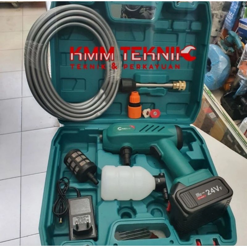 Jual MESIN JET CLEANER PORTABLE 24V 24 VOLT CORDLESS BATERAI SH259 ...
