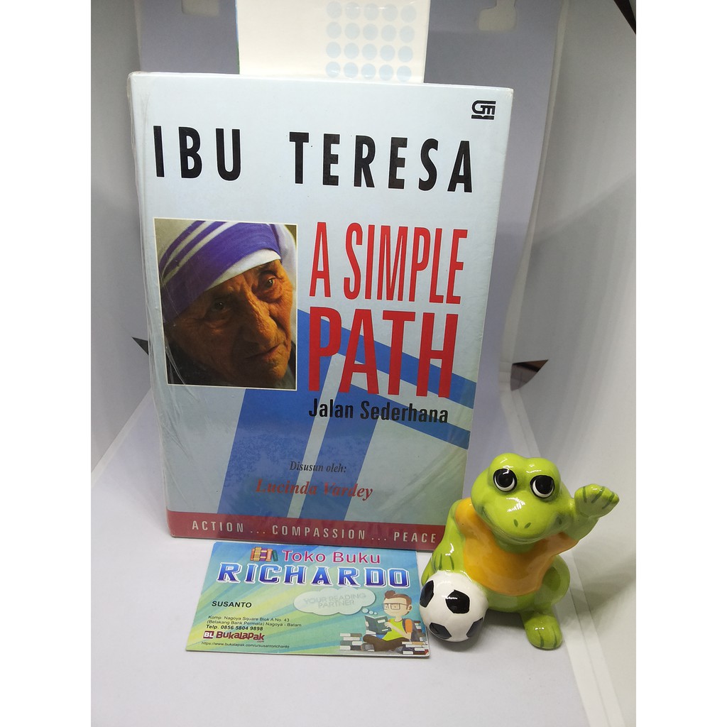 Jual Buku A Simple Path Jalan Sederhana --- Ibu Teresa | Shopee Indonesia
