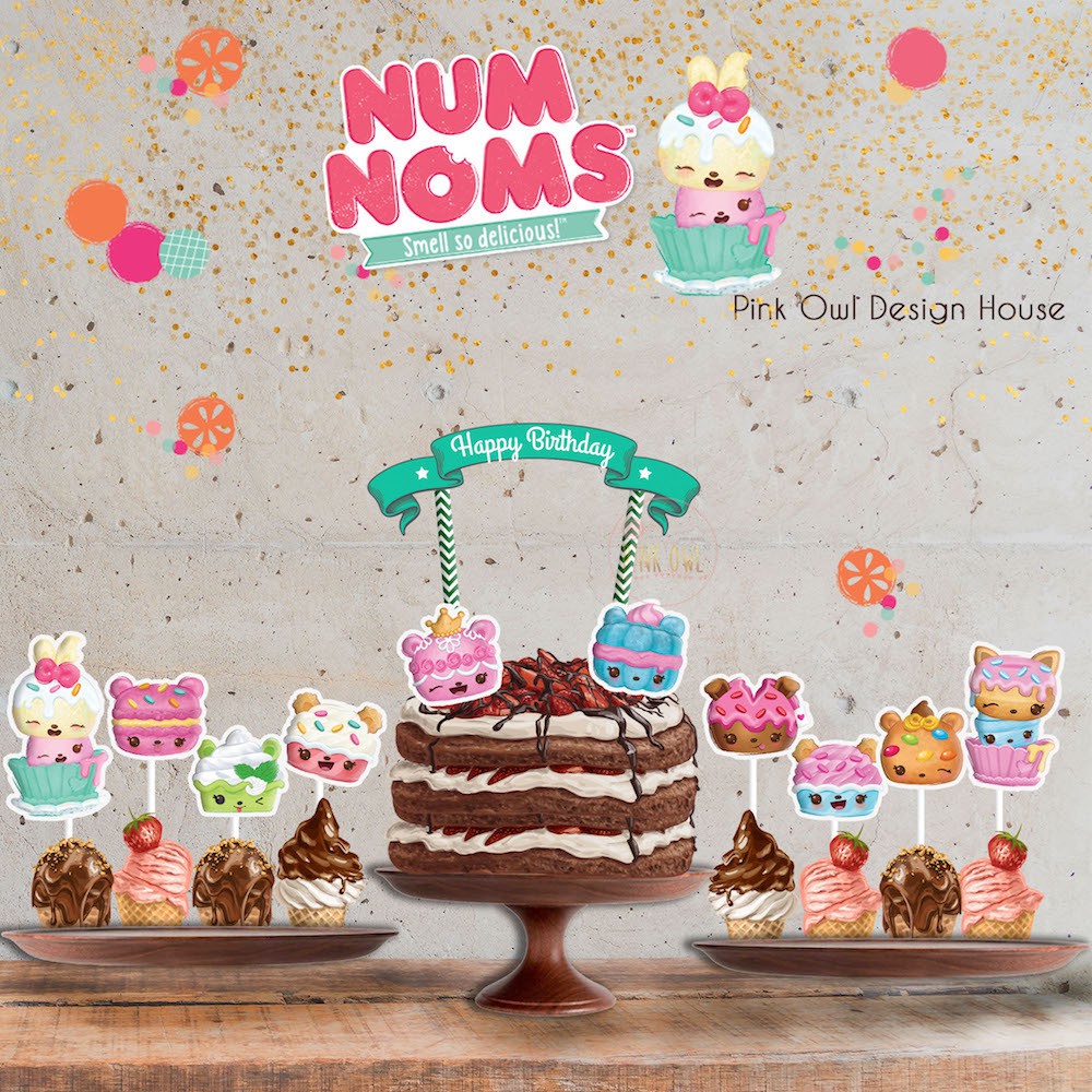 Jual Num Noms Cake Topper | Shopee Indonesia