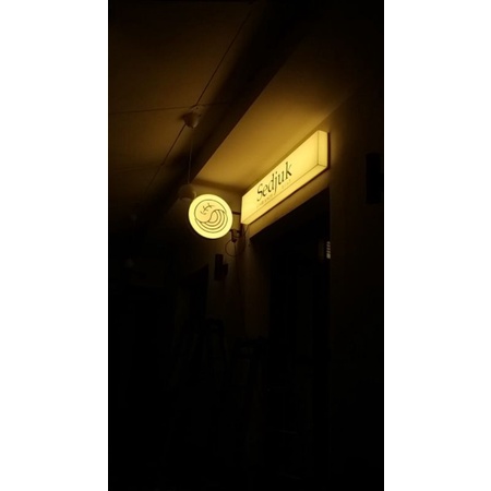 Jual Neon Box toko paket bulat dan panjang | Shopee Indonesia