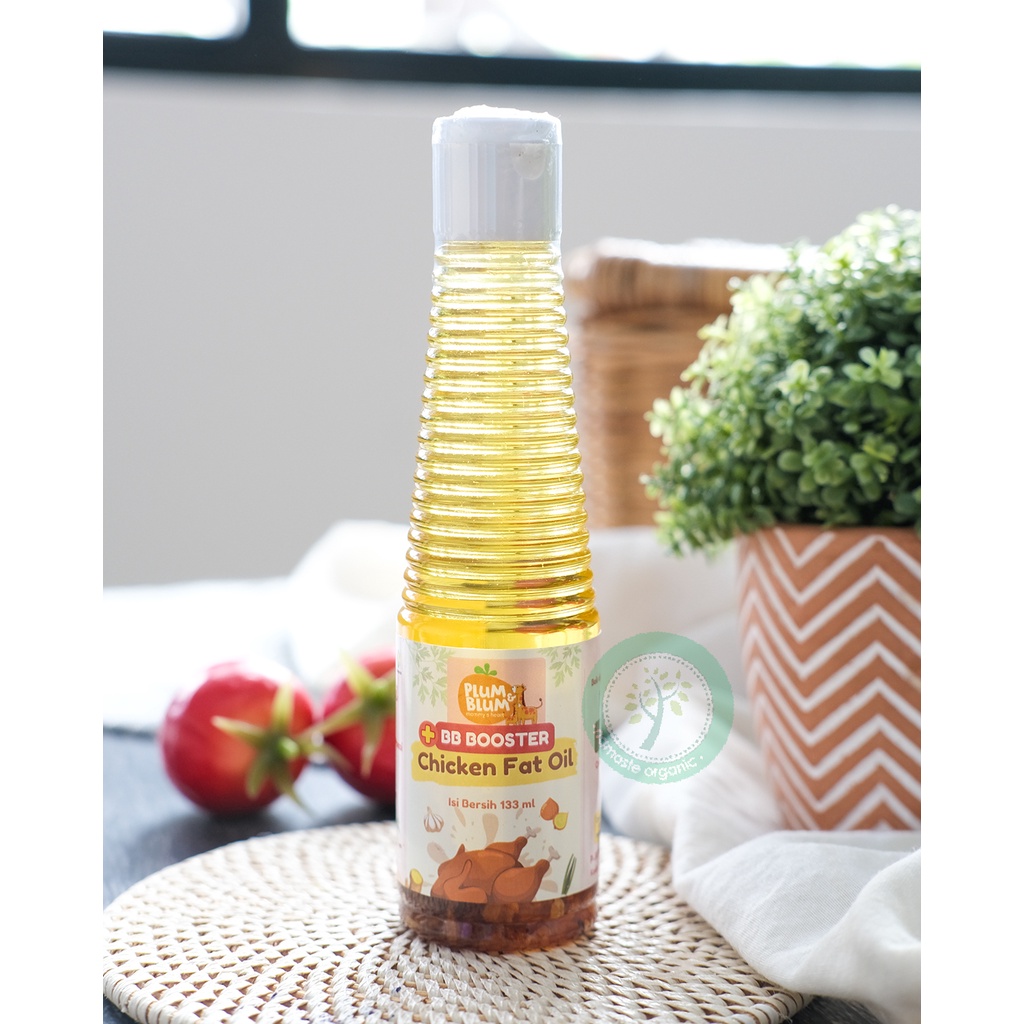 Jual PLUM AND BLUM - CHICKEN FAT OIL MINYAK MPASI 133ML | Shopee Indonesia
