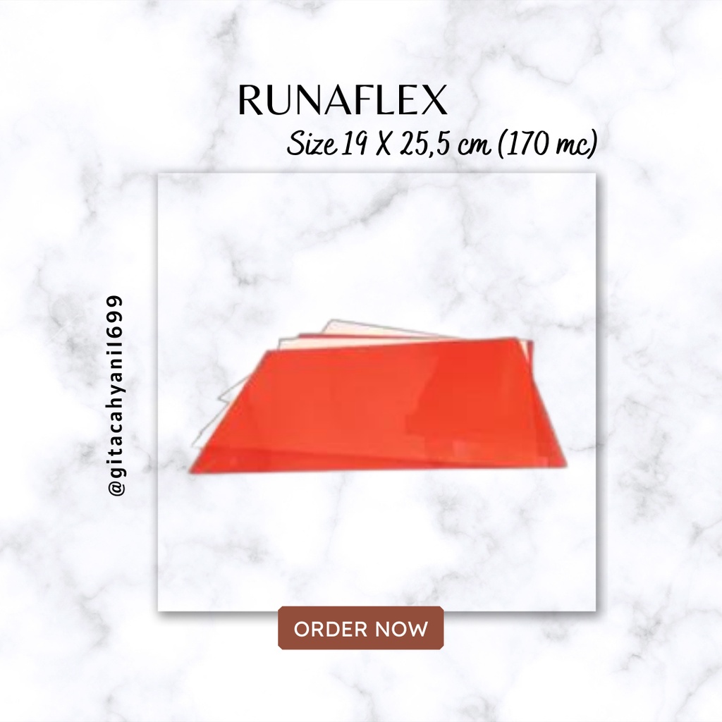 Jual KARET RUNAFLEX 19 X 25,5 cm (170 mc) | Shopee Indonesia