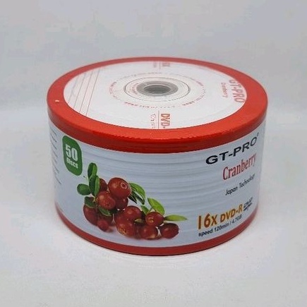 Jual DVD-R 16X GT-PRO SPINDEL ISI 50 KEPING | Shopee Indonesia