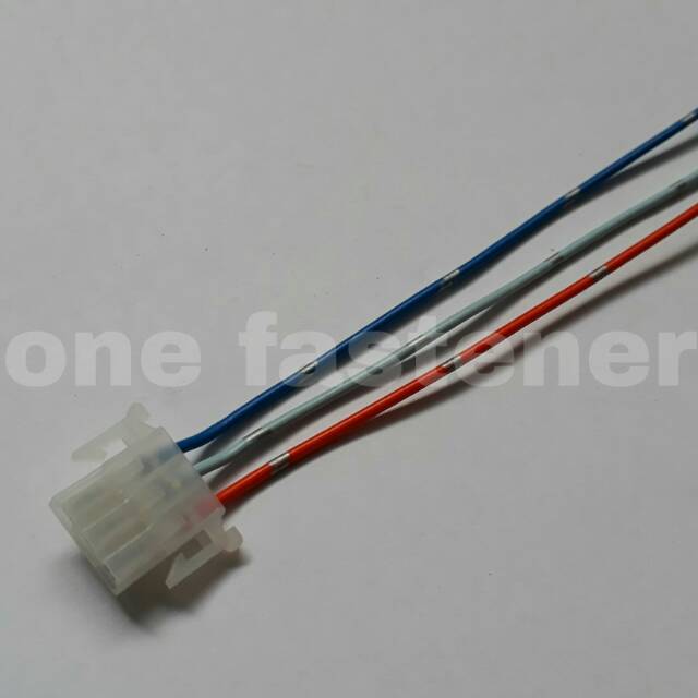 Jual Soket 3 pin socket kaki 3 untuk tombol stater klakson lampu on off ...