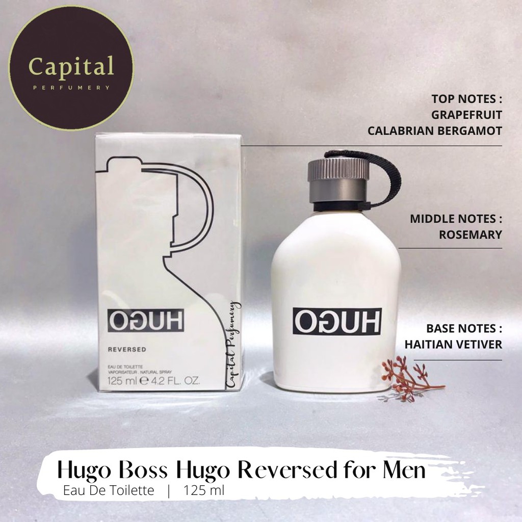 Jual Hugo Boss Reversed Man Edt 125 ml | Shopee Indonesia