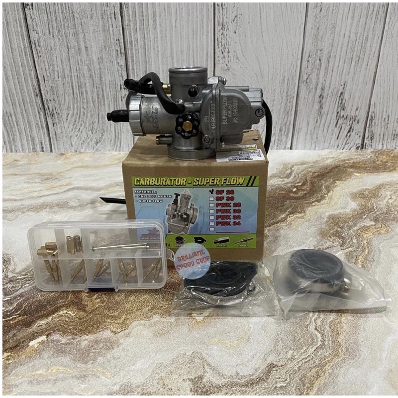 Jual Karburator Karbu Carburator BRT SF 28 - SF 30 - PWK 28 30 32 34 | Shopee Indonesia