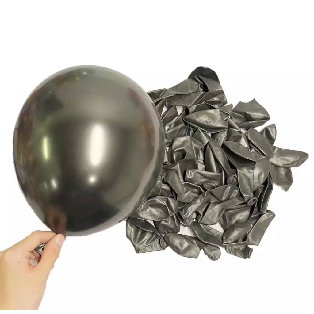 Jual Balon Latex Metalik Chrome / Metalic Balloon Chrome 12inch Ecer ...