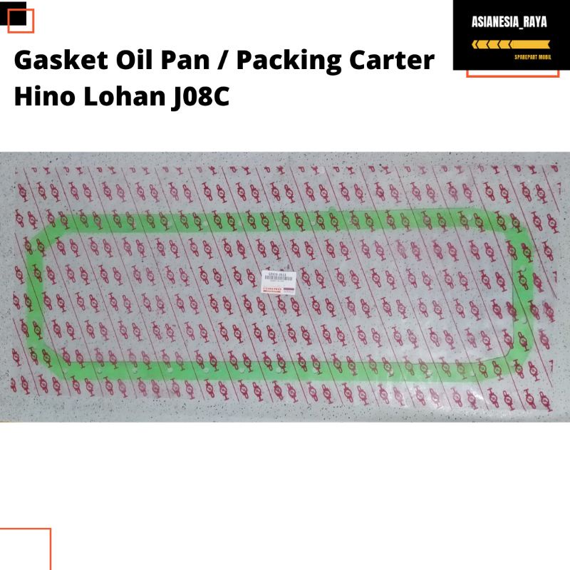 Jual Gasket Oil Pan / Packing Carter Hino Lohan J08C | Shopee Indonesia