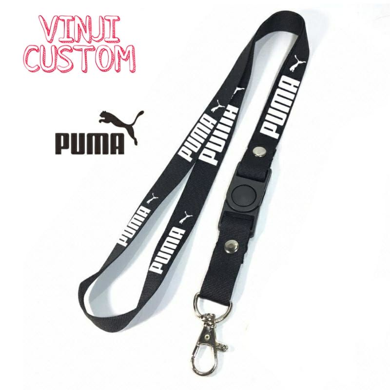 Jual Lanyard PUMA tali lanyard DISTRO gantungan kunci name tag id card ...