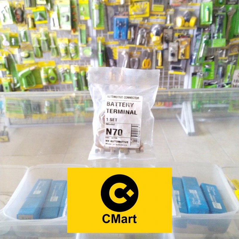 Jual TERMINAL KEPALA AKI KUNINGAN SET N70 MOBIL TRUK KLEM CLAMP KAKI ...