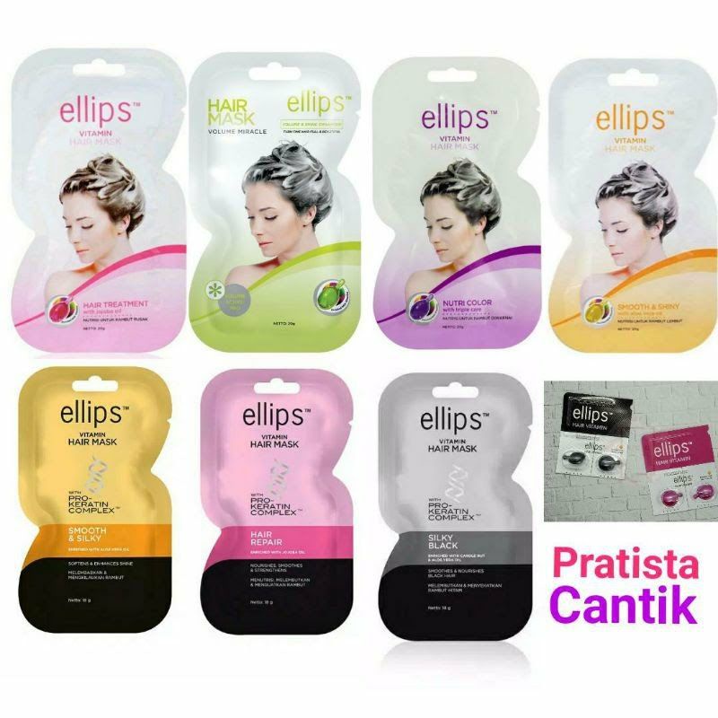 Jual Ellips Vitamin Pro Keratin Complex | Elips Hair Mask Sachet ...