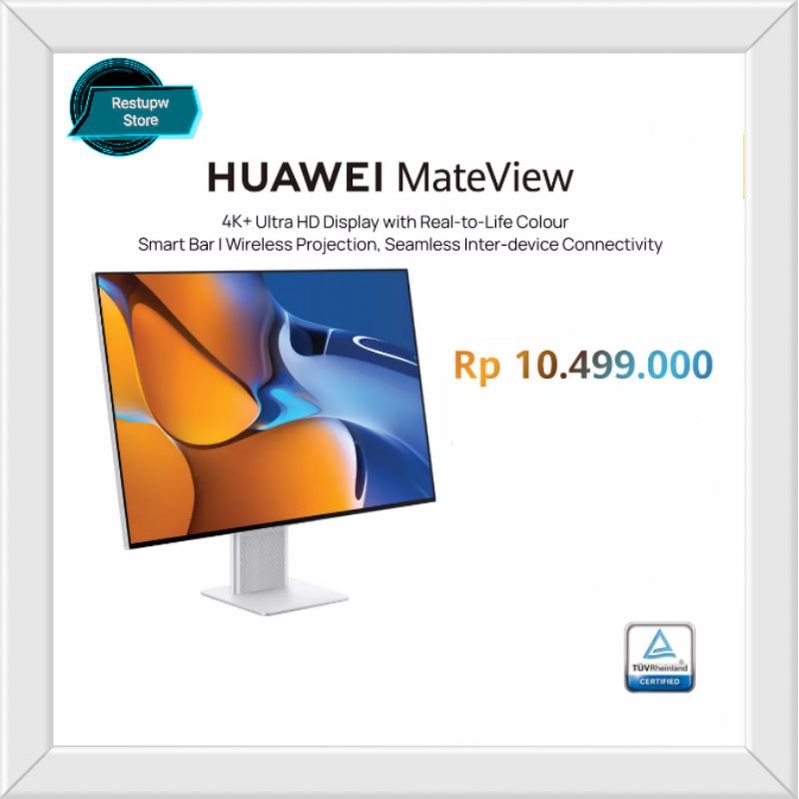 Jual Huawei Mateview monitor 4K | Shopee Indonesia