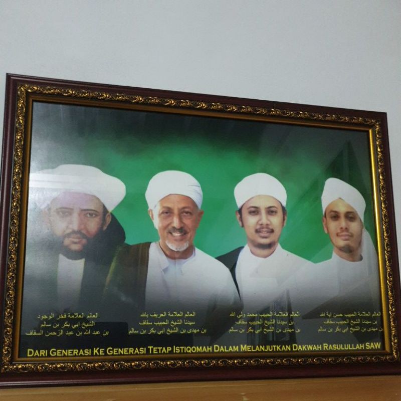 Jual Photo Habib Syekh Abu Bakar bin Salim Abah Saggaf Habib Muhammad ...