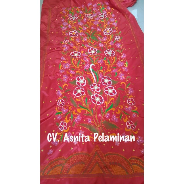 Jual tabir dekorasi pelaminan / hiasan dinding suji adat padang ...