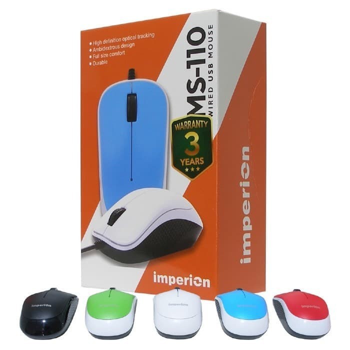 Jual Mouse USB Imperion MS-110 Mouse Office | Shopee Indonesia
