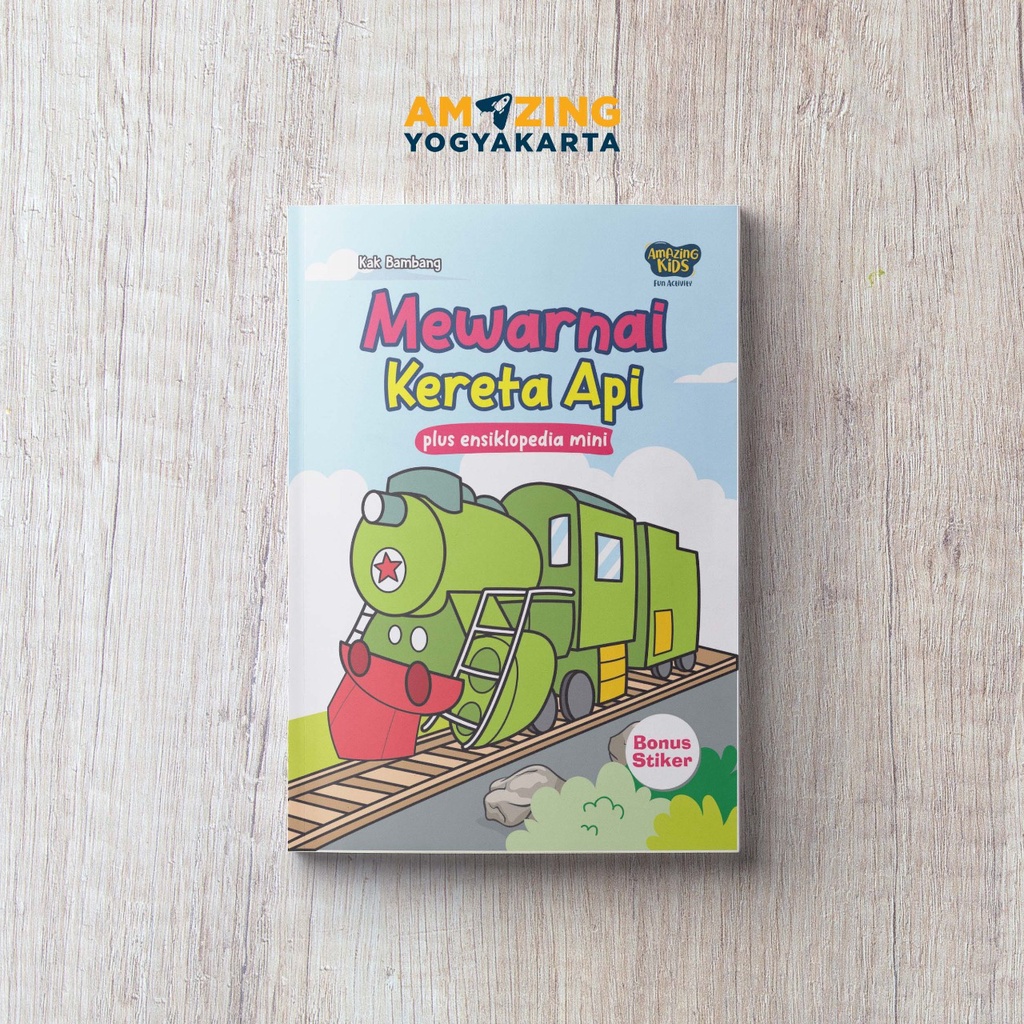 Jual Mewarnai Kereta Api Plus Ensiklopedi Mini | Shopee Indonesia