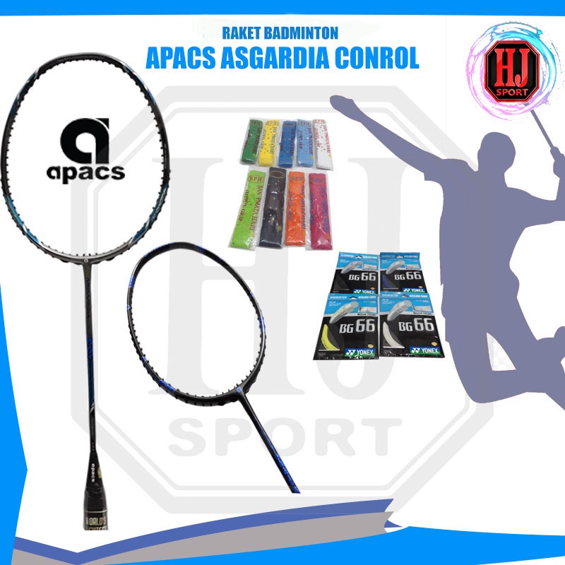 Jual Raket Badminton Original Apacs Asgardia Control Bonus Senar Elite ...