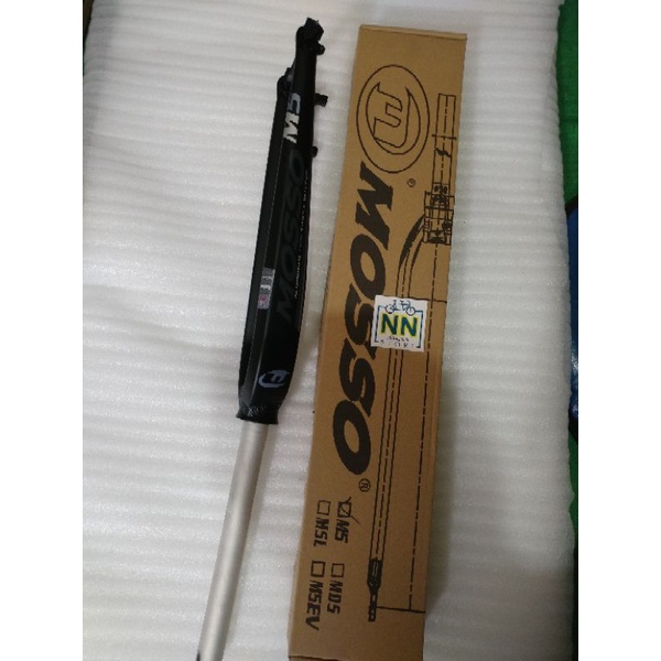 Jual Fork Rigid MOSSO M5 Hitam Abu-abu Disk brake nn store | Shopee ...