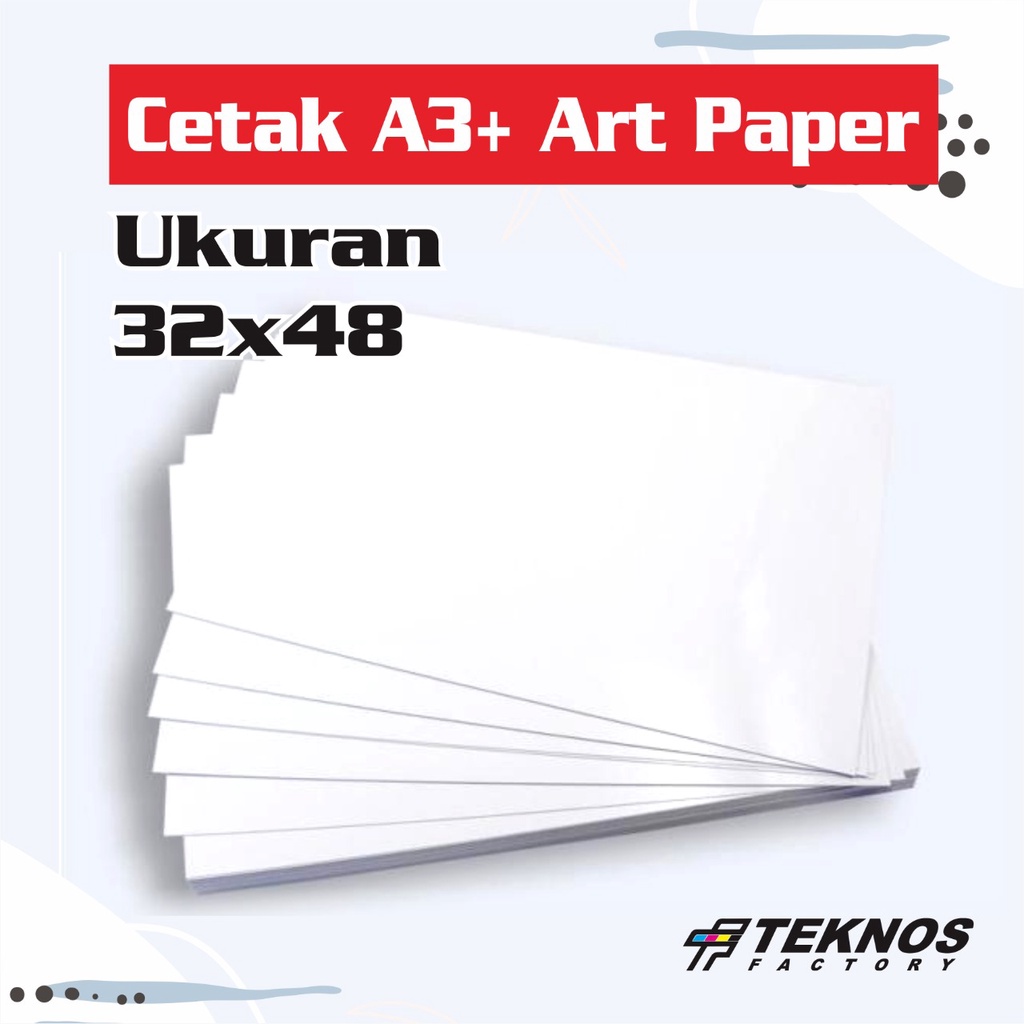 Jual CETAK A3+ KERTAS AP / ART PAPER / ART PAPER 120 150 210 260 GSM | Shopee Indonesia