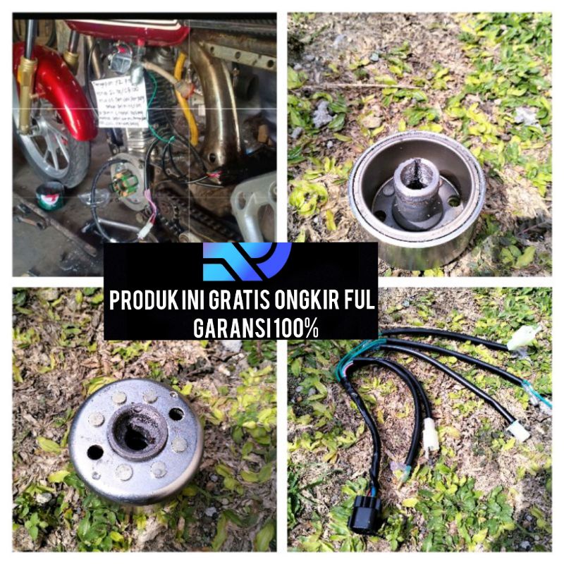 Jual Pengapian Yz Thailand Pnp Cb100 Gl100 Honda Cb100 Magnet Yz 125 Arus Ac Fulwave | Shopee ...