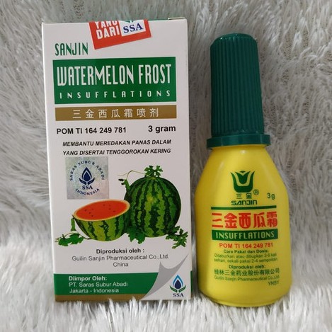 Jual SANJIN WATERMELON FROST [obat untuk sariawan, panas dalam ...