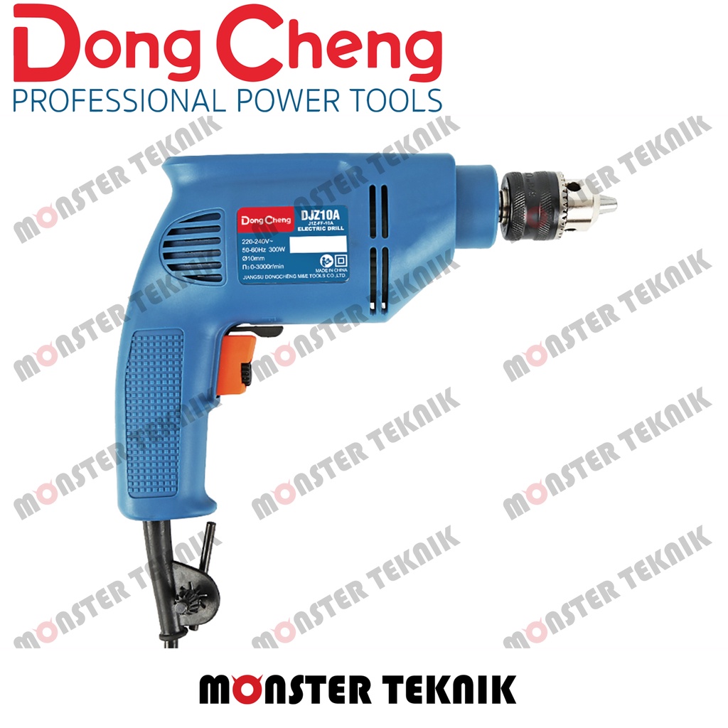 Jual Mesin Bor 10mm Dongcheng DJZ 10A Drill 3/8" Variable Speed 300W Reversible DJZ10A | Shopee ...