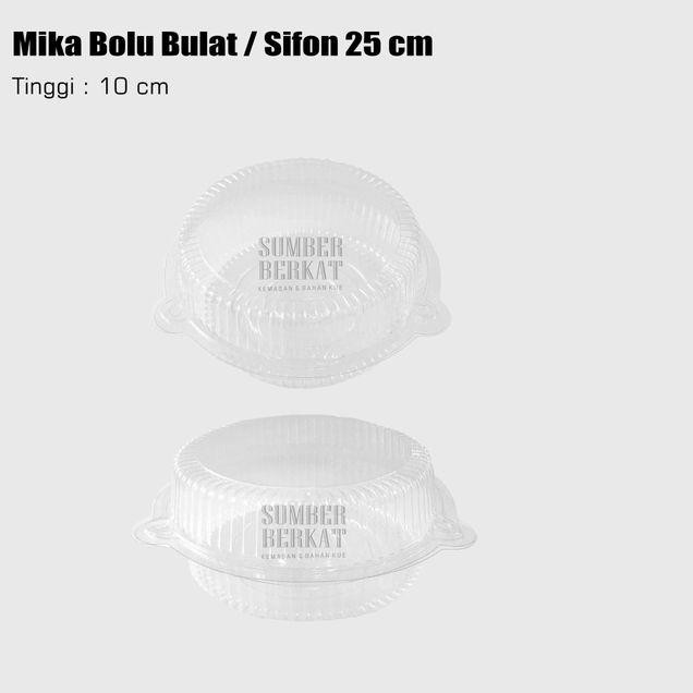 Jual Super Promo-157 Mika Chiffon / Mika Bolu Bulat 25 cm (10 pc ...
